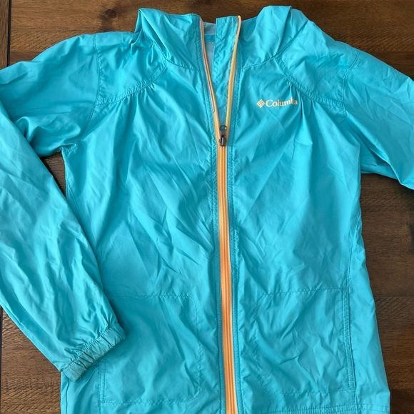 Columbia | Jackets & Coats | Columbia Girlsbluewindbreaker Jacket ...